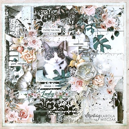 Mintay Papers Συλλογή Χαρτιών Scrapbooking Lady 12''x12''
