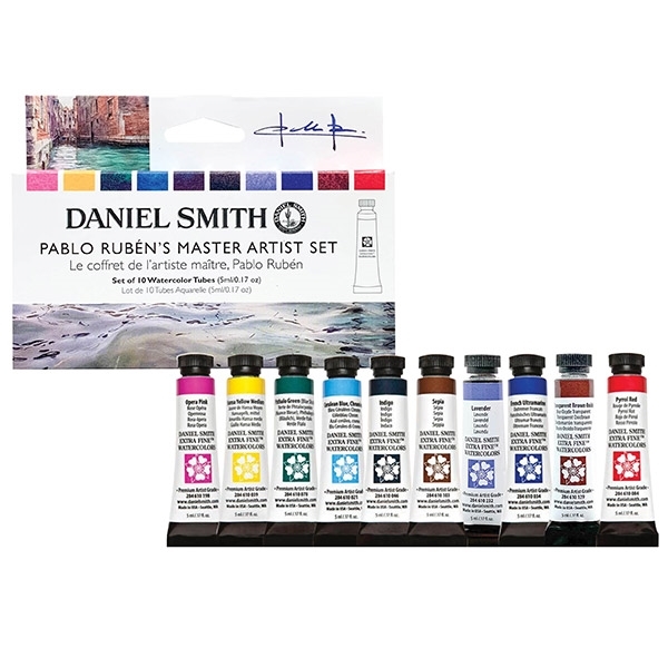 Daniel Smith Pablo Ruben Master Artist Set – Artist Σετ Ακουαρέλας 10 ...