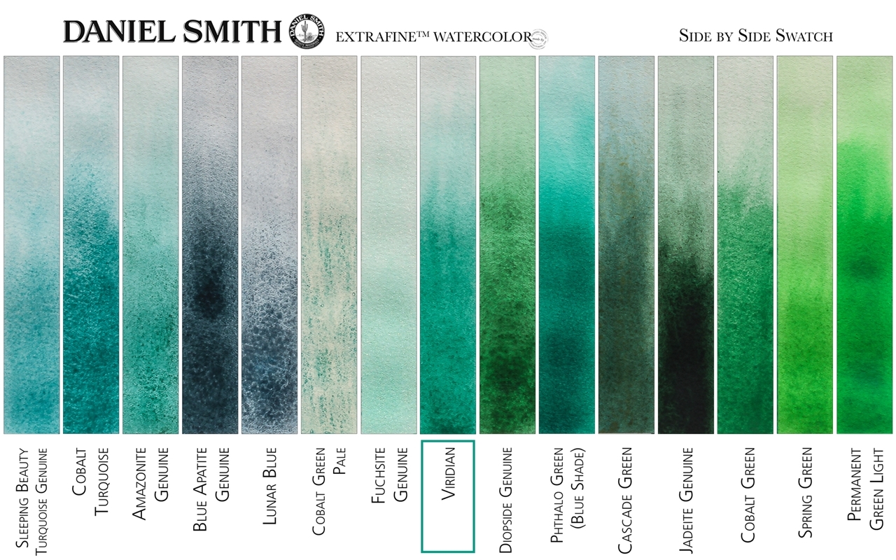 Daniel Smith Extra Fine Tubes Χρώμα Ακουαρέλας Σωληνάριο - Viridian