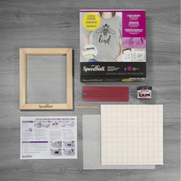 Speedball Paper Stencil Beginner Screen Printing Kit - Κιτ Μεταξοτυπίας ...
