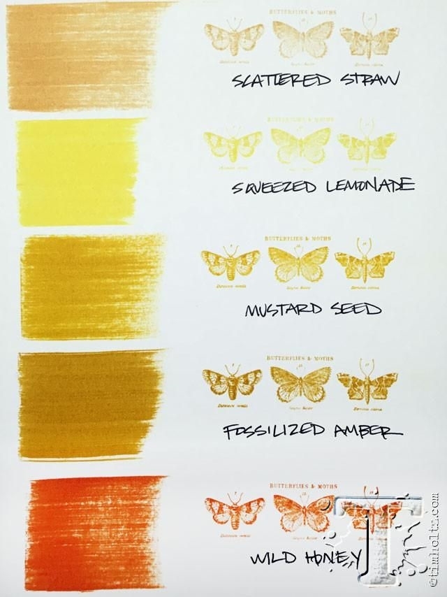 Tim Holtz Distress Ink Mini Squeezed Lemonade | Φωτεινό Κίτρινο Μελάνι ...
