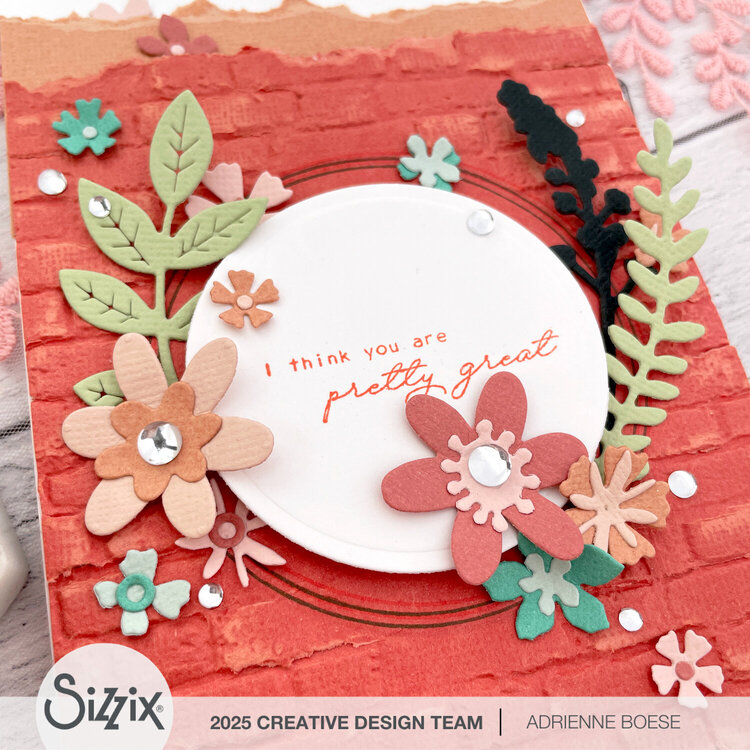 Sizzix Framelits Die & Stamp Set Σετ Σφραγίδες & Μήτρες Κοπής by Stacey ...
