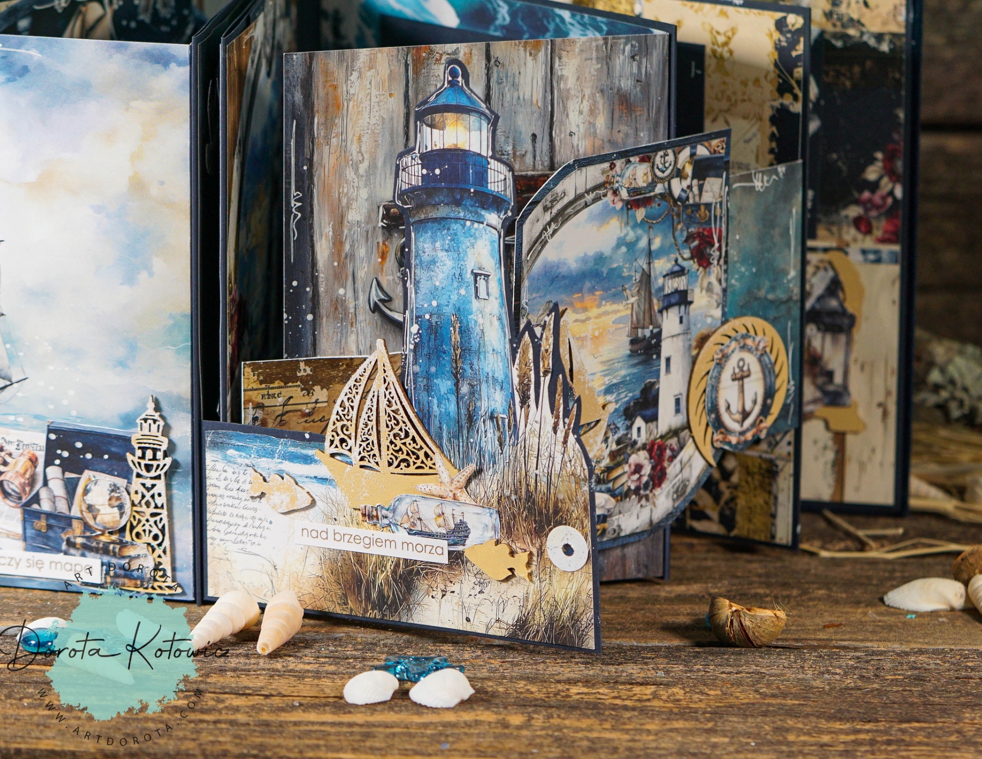 Mintay Papers Διακοσμητικά Elements - Lighthouse, 27τεμ.