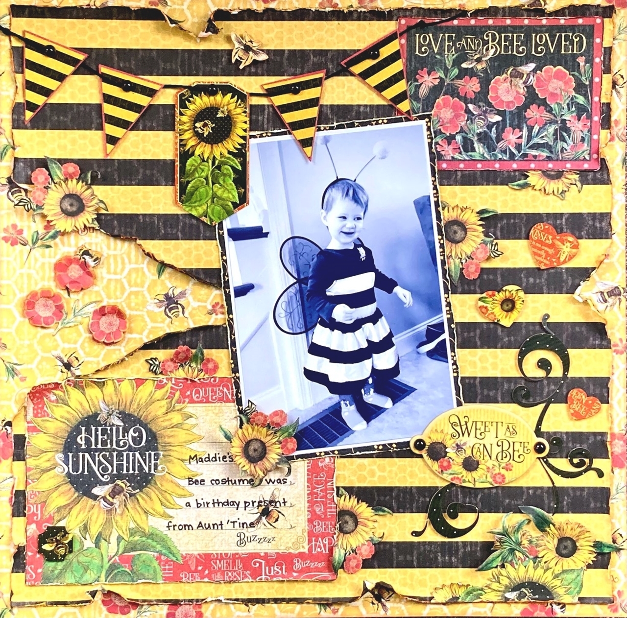 Graphic 45 – Let It Bee Collection | Ήλιος, Λουλούδια, Μέλισσες ...