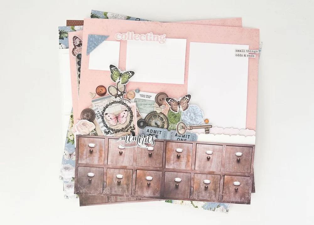 Simple Stories Simple Vintage Junk Drawer Paper Pad 6x8’’ – Μπλοκ ...