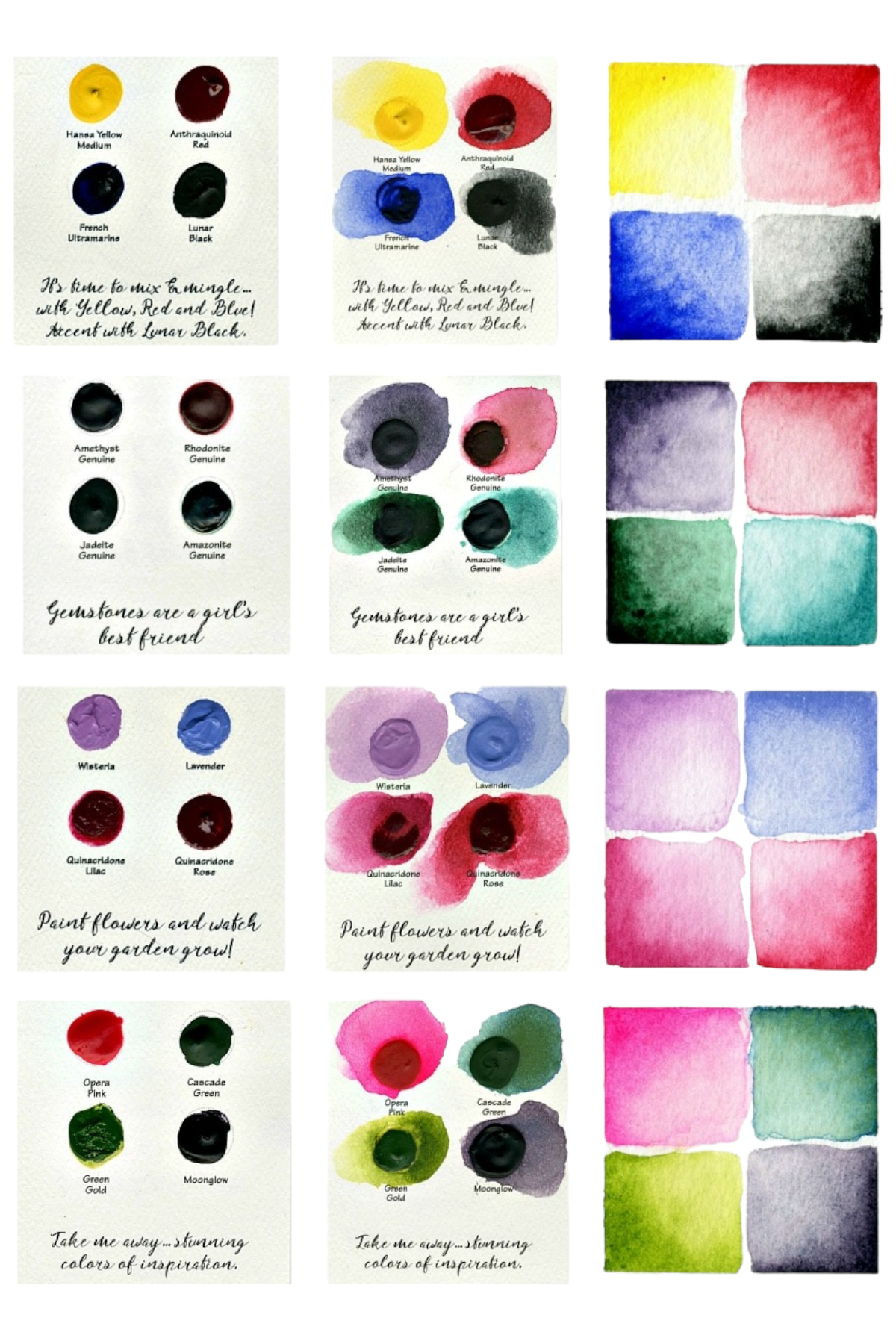 Daniel Smith Confetti Dot Card | Κάρτες Δοκιμής Ακουαρέλας 36 Χρώματα