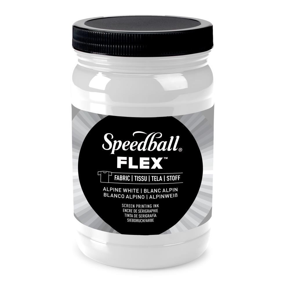 Speedball Flex Screen Printing Fabric Ink Alpine White – Λευκό Μελάνι ...